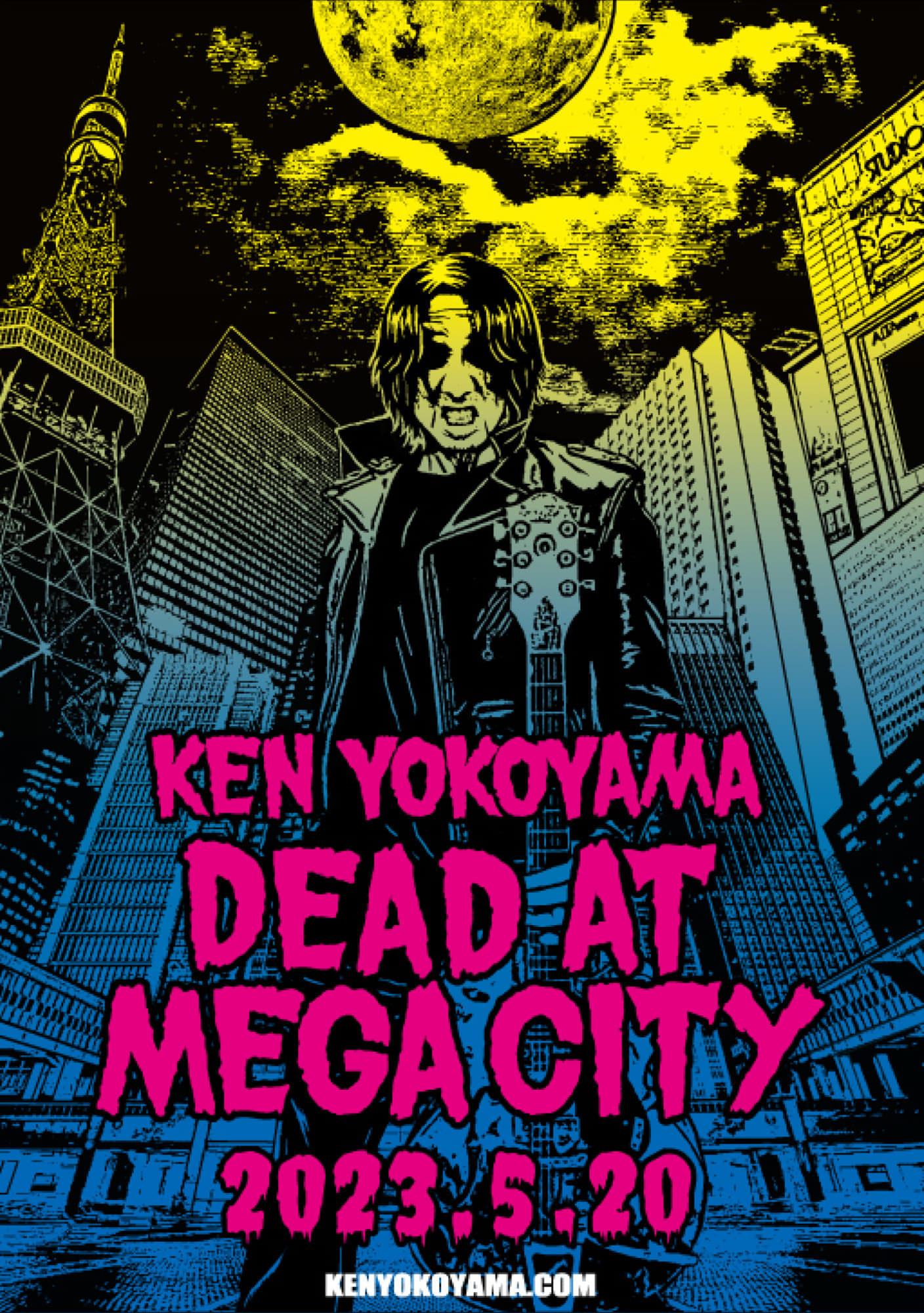 Ken Yokoyama、初の日比谷野音公演「DEAD AT MEGA CITY」開催決定！ | PIZZA OF DEATH RECORDS